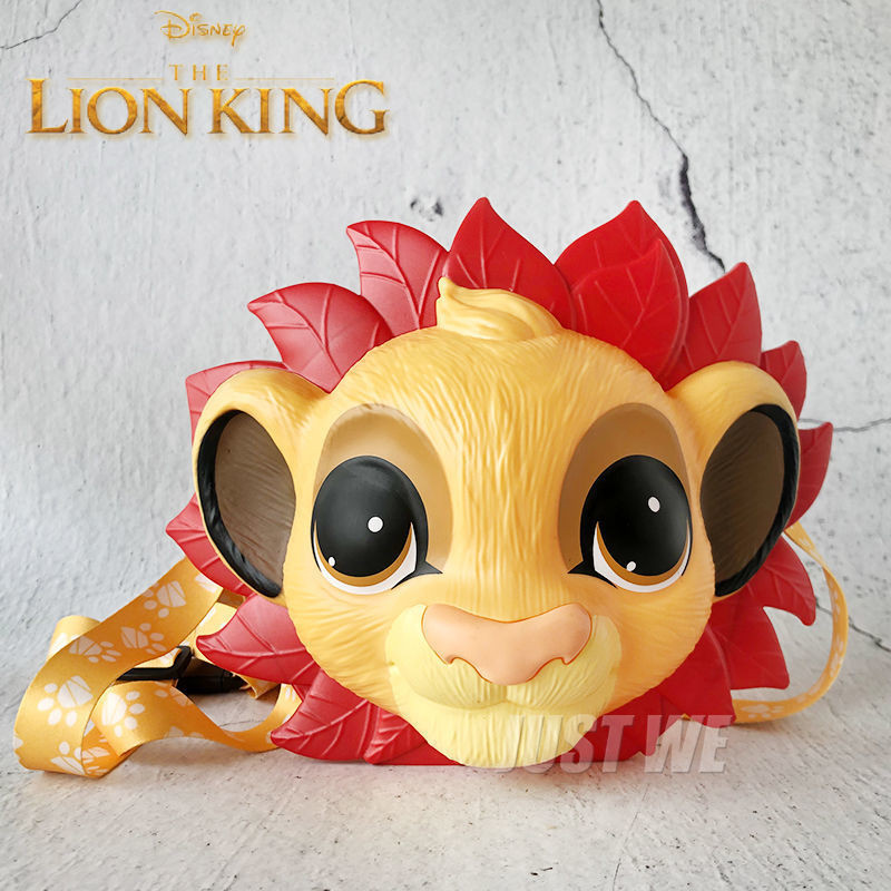 Genuine Disney Water Cup The Lion King Straw Cup Drink Cup Simba Shape ...