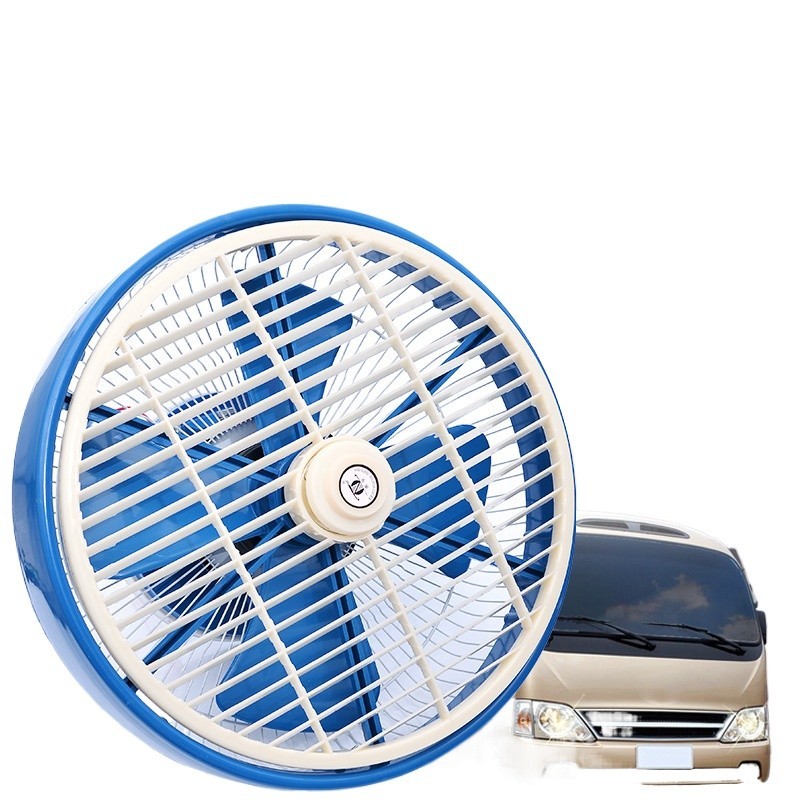 12 inch car fan 24v truck ceiling fan refrigeration 12v car bus high ...