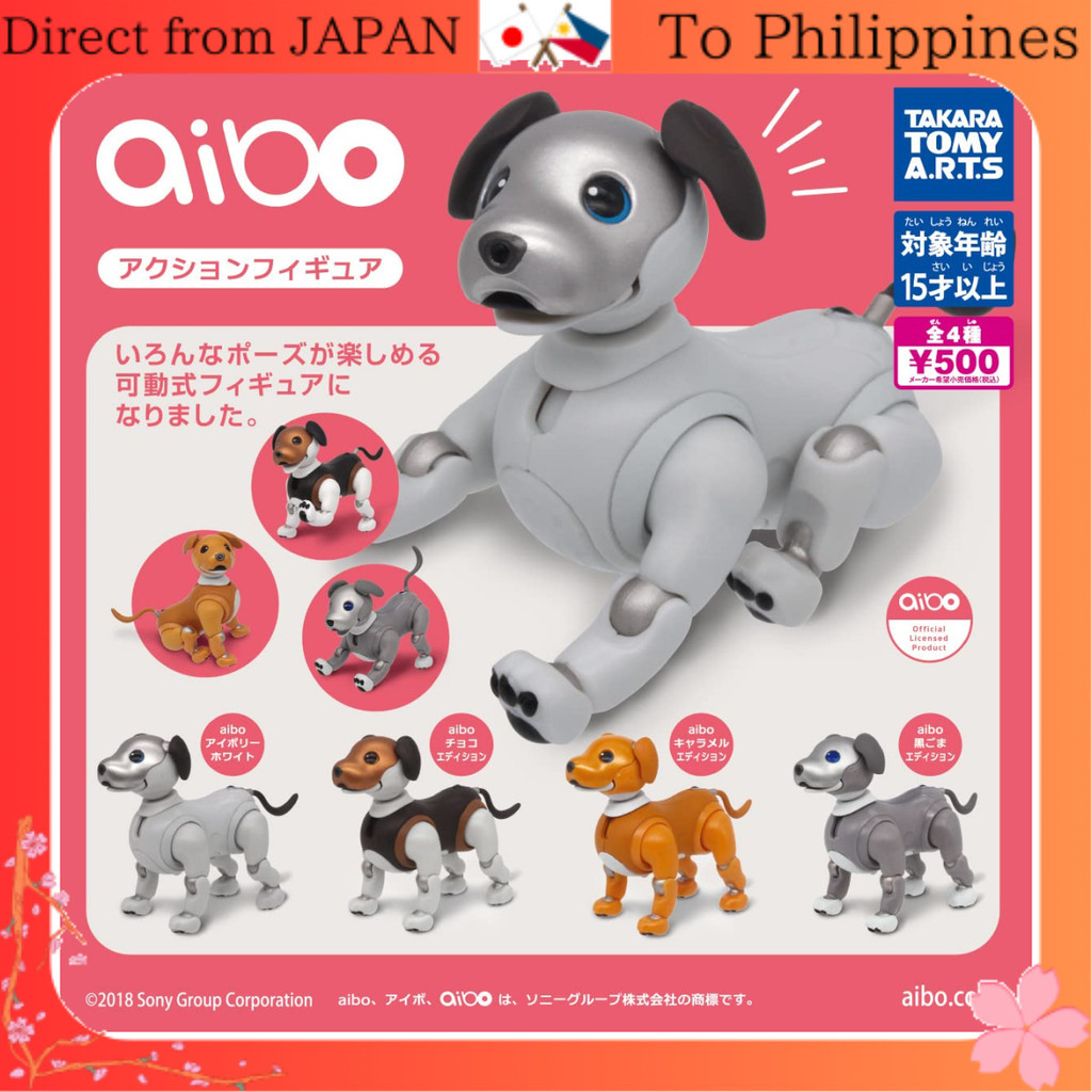 aibo action figure [all 4 types set (full complete)] Gacha Gacha ...