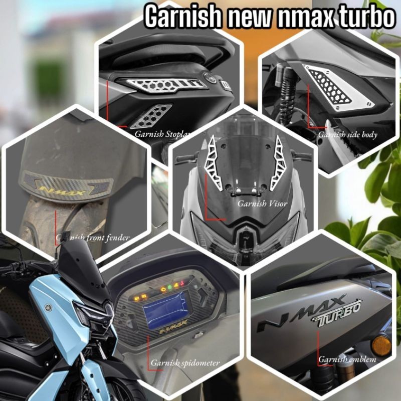 GARNIS YAMAHA NEW NMAX TURBO NEO TECHMAX 2024 | Shopee Philippines