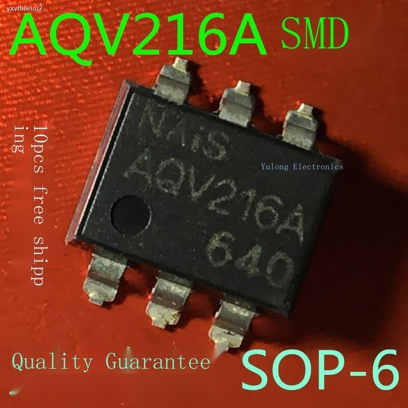 AQV216A AQV216 imported optocoupler solid state relay patch SOP-6 quality assurance | Shopee ...