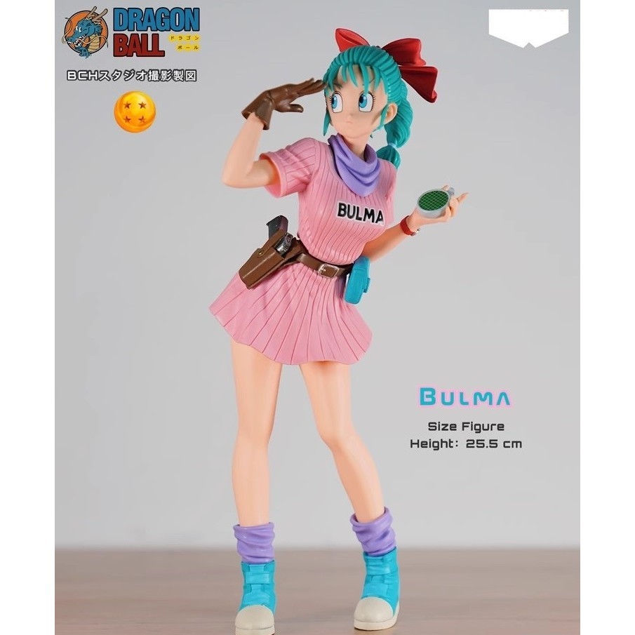 Dragon Ball Flash Charm Bulma Buma Vegeta Son Goku Figure Model ...