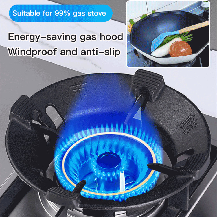Energysaving gas cooker bracket windproof concentrator cover ring gas ...