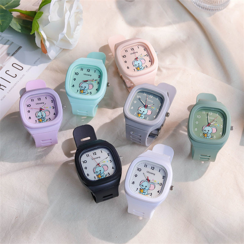 E-Commerce Ins Cute Silicone Popular Watch Trendy Luminous Sports ...
