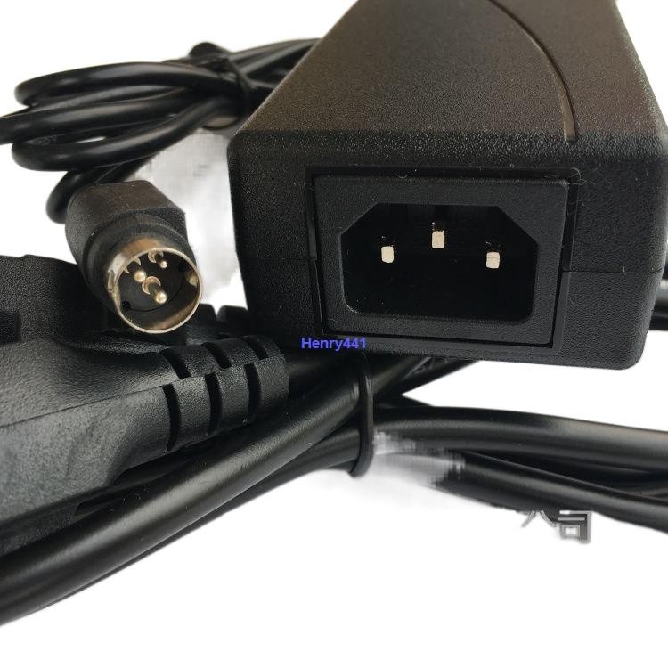 Jiabo GP3120TN thermal barcode printer power adapter 24V three-pin plug ...