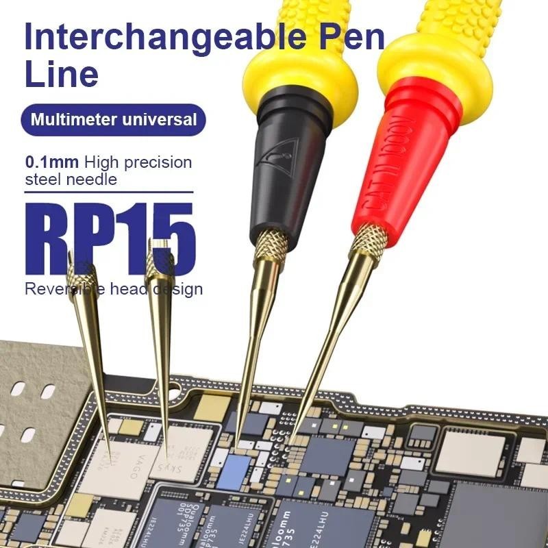 MECHANIC RP15 Multimeter Pen 1000V 20A Stainless Steel Digital ...