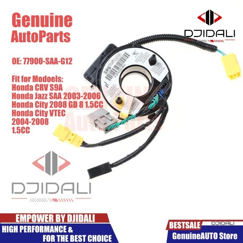 New Airbag Spiral Cable Clock Spring For Honda City SEL CRV S9A Jazz ...