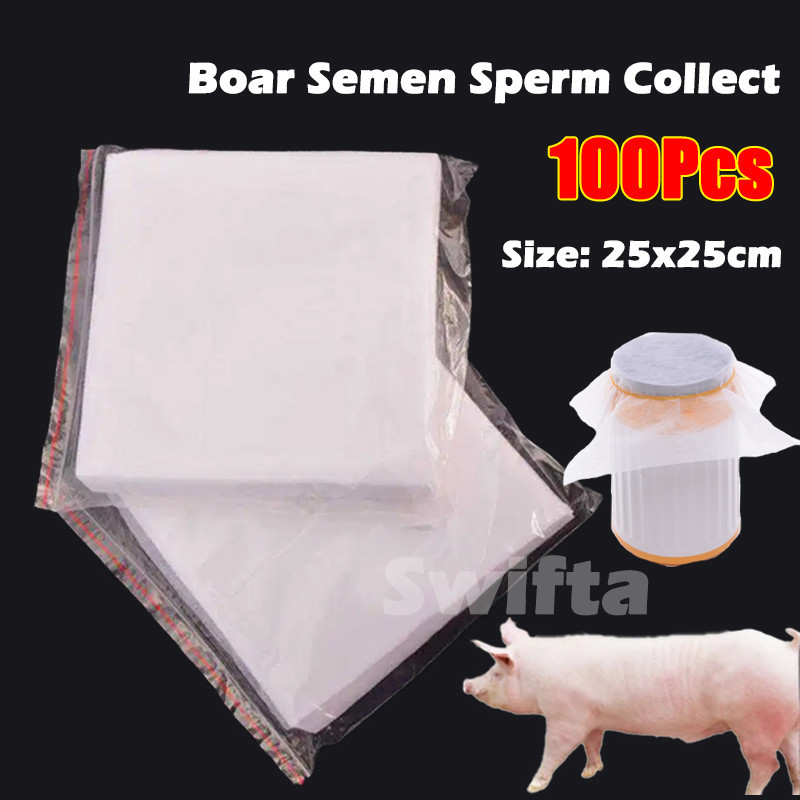 100Pcs Boar semen filter Pig artificial insemination quality filter ...