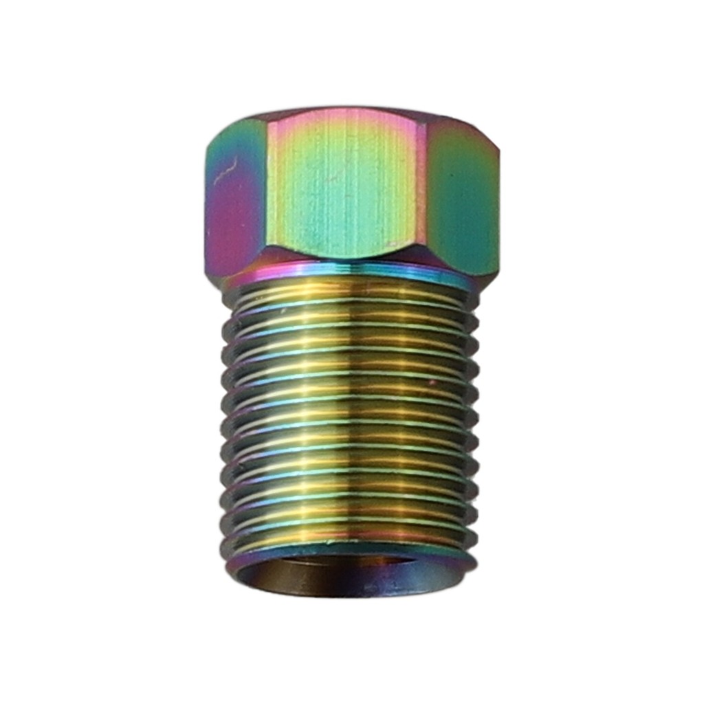 Fashionstyle M8 Bike Bicycle Hydraulic Hose Screw Bolt Nut Titanium for ...