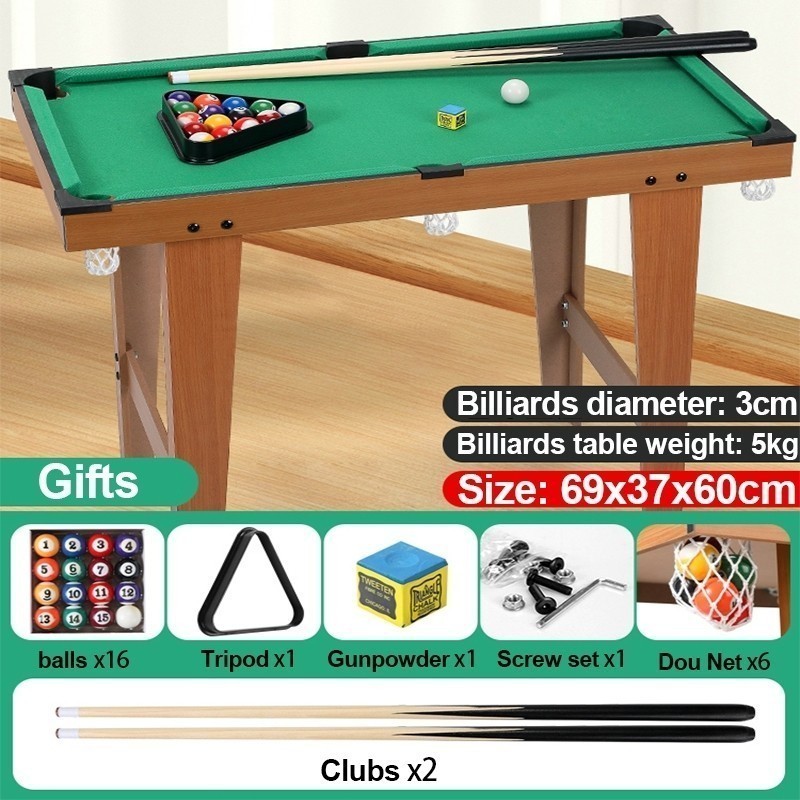 Mini Billiard Table Set For Kids Game Billiards Home Party Parent-child ...