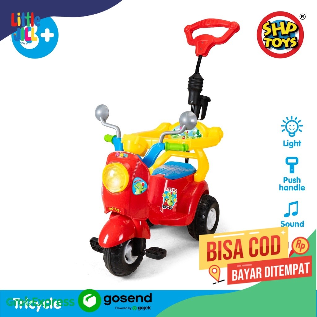 [JILL Toys] 702 Mori Toys Ride On Toys Tricycle Toys | Shopee Philippines