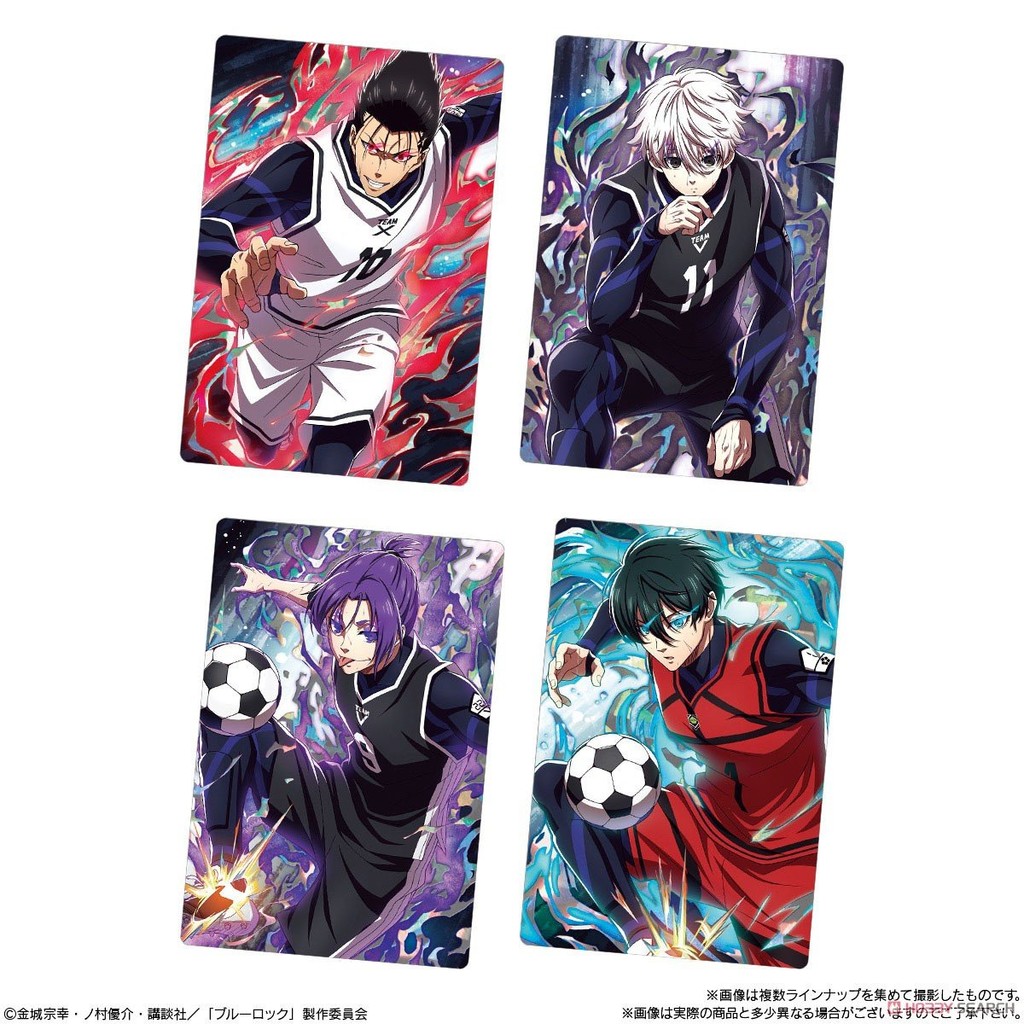 Per Pack Blue Lock Wafer Card 3 | Shopee Philippines