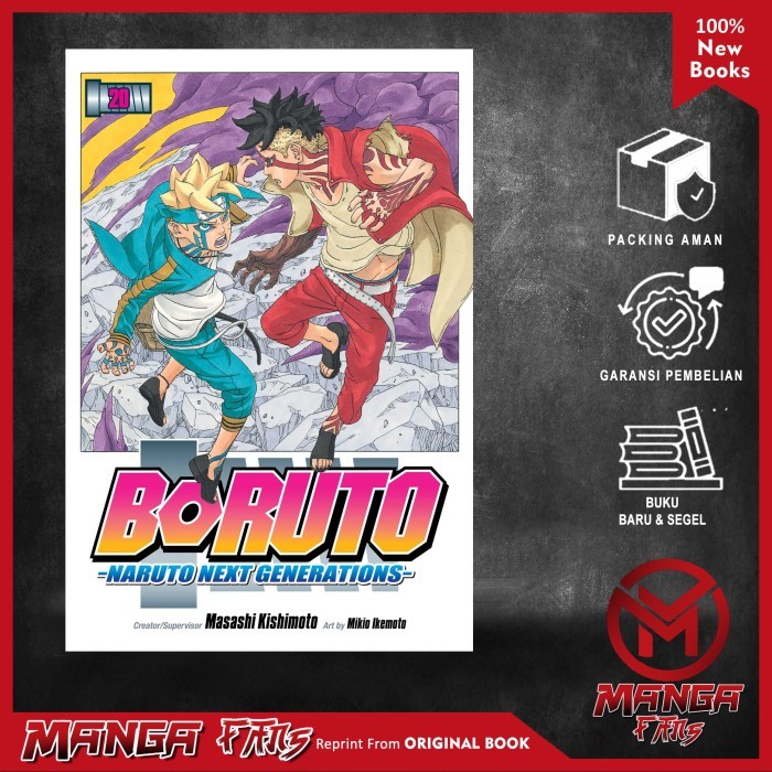 Boruto Comics: Naruto Next Generations, vol 20 (English) | Shopee ...
