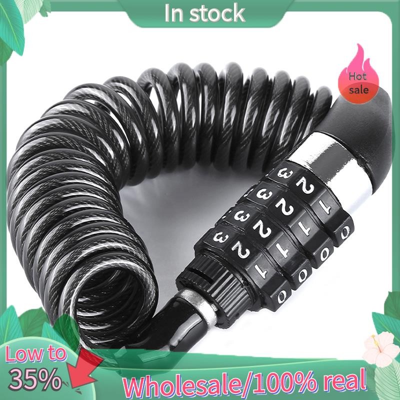 Bicycle Lock, Wire Chain Lock, Mountain Bike, Motorcycle Anti-Theft ...