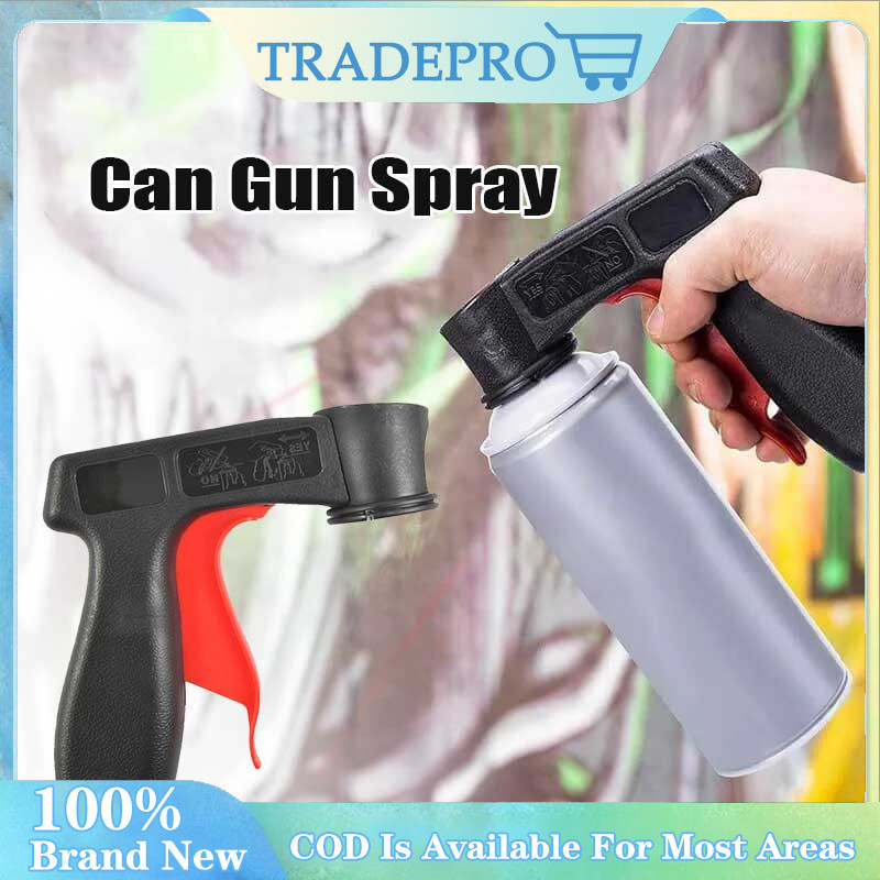 Universal Paint Can Pis tol Grip Trigger Hadnle Spray Gun Adapter ...