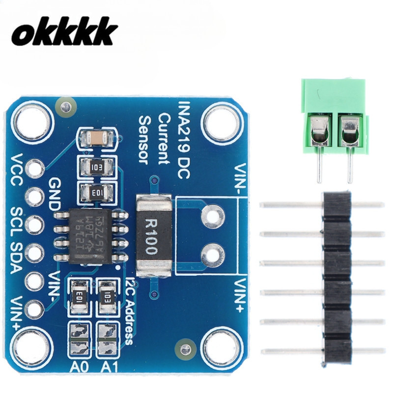 MCU-219 INA219 Bi-directional DC Current Power Supply Sensor Breakout ...