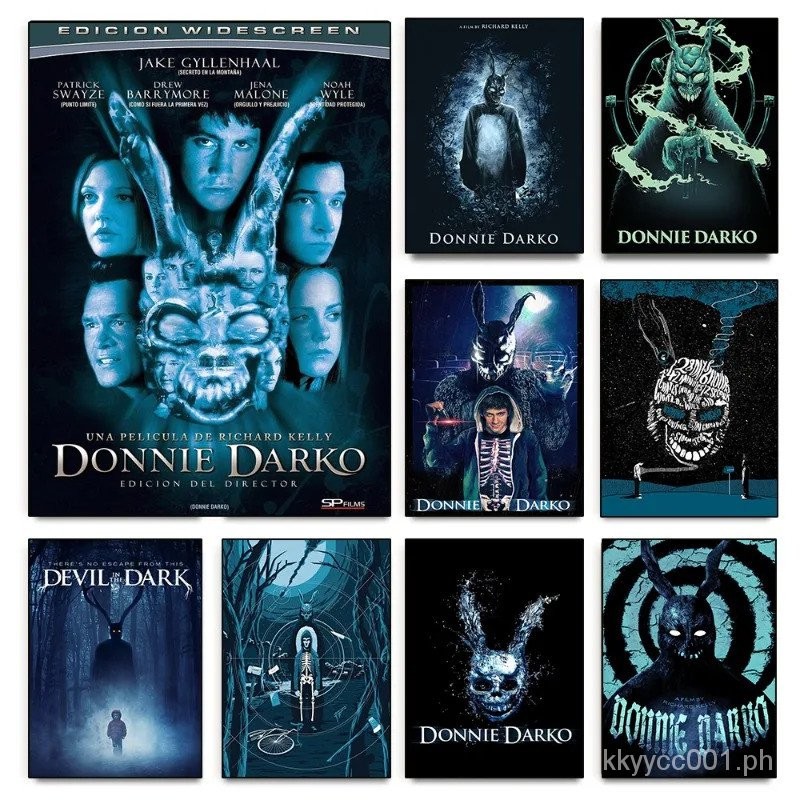 Classic Horror Film Donnie Darko Poster Terrifier Minimalist Canvas ...