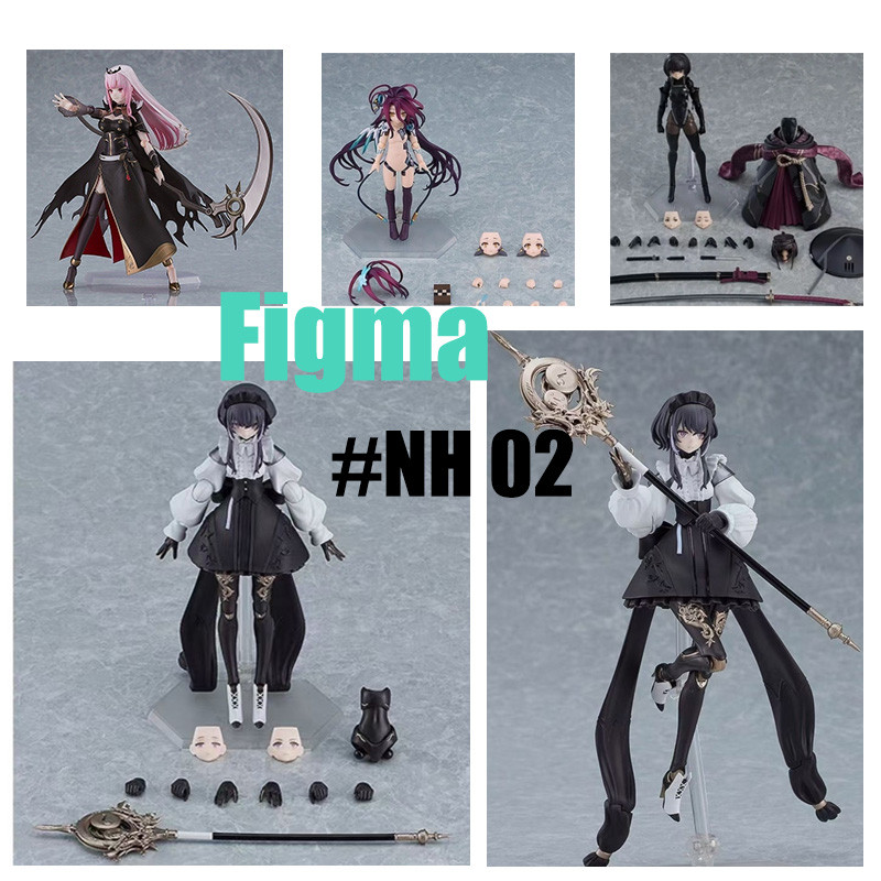 Max Factory Figma NH 02 #610 Movable Joint Model Mori Calliope RONIN Action Figure | Shopee ...