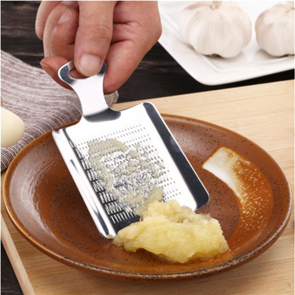 Ginger Grater Wasabi Grater Crusher Stainless Steel Garlic Grinder ...