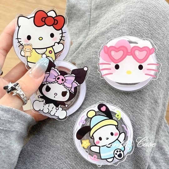 Cute Kittty Kromi Mouse Labubu Cartoon Acrylic Wireless Charging ...