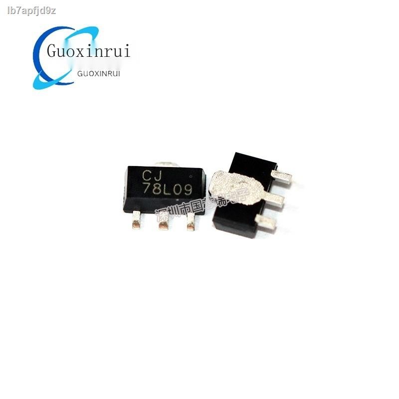 Pabrika☆New three-terminal voltage regulator CJ78L09 SOT-89 CJ long electric original transistor ...