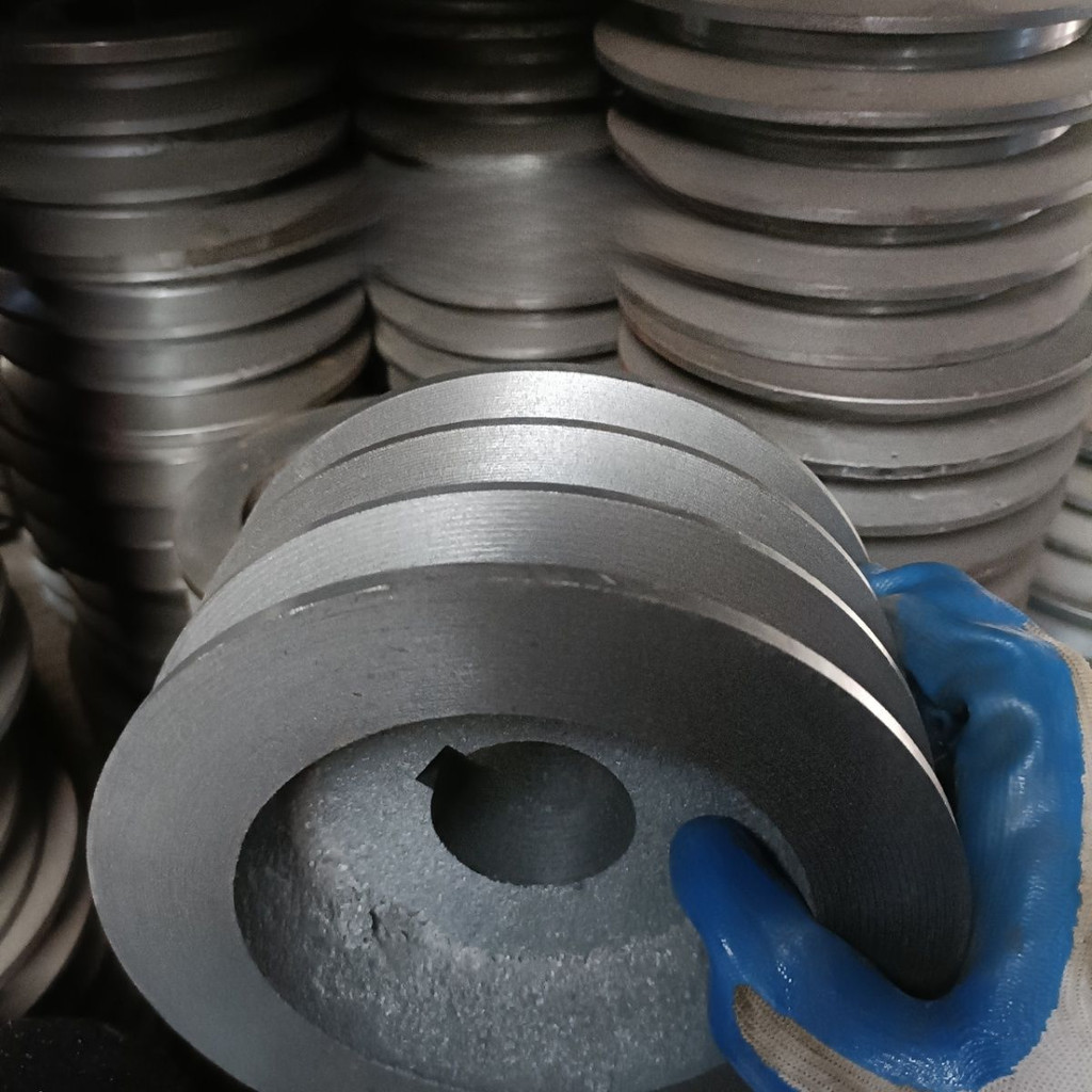 C-type Three-Groove Pulley 110-600 Triangle Groove Pulley Motor Wheel ...