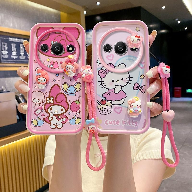 cases suitable for Xiaomi Redmi A3, A3x, POCO C61 4G Silicone soft ...