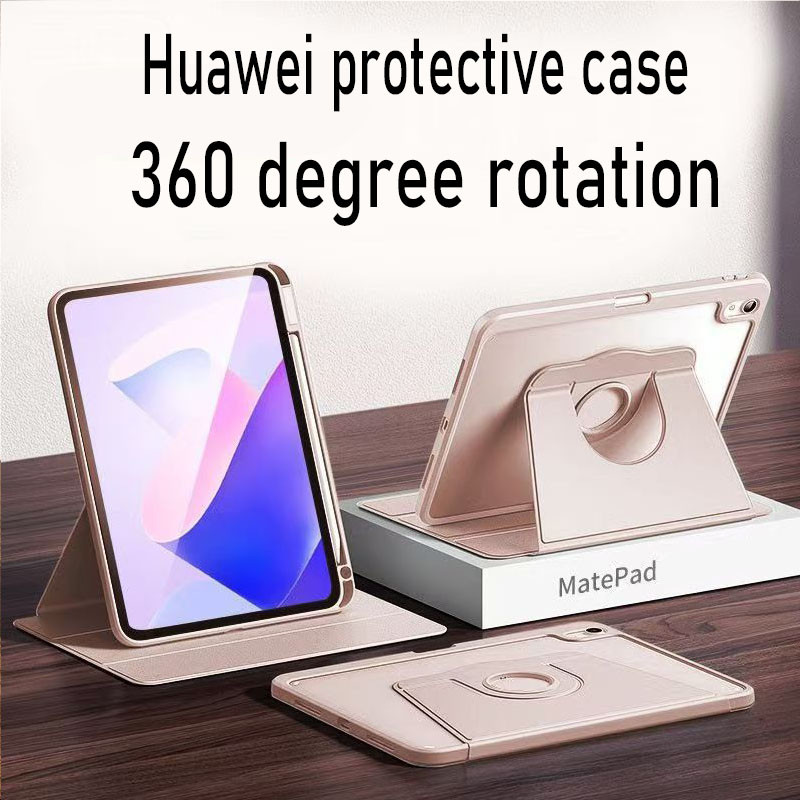For Huawei 360 degree rotating acrylic flip protective cover suitable ...