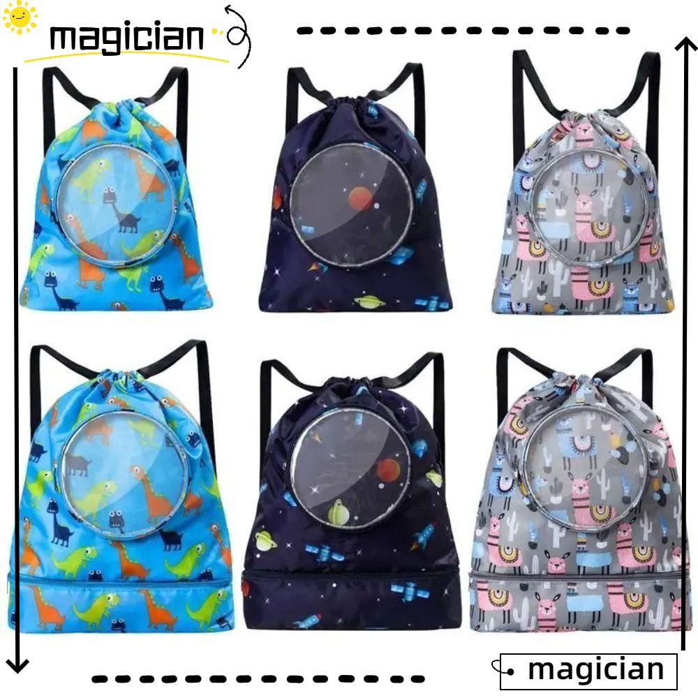 MAG Sports Storage Bag, Waterproof Beach Bag, Cartoon Print Adjustable ...
