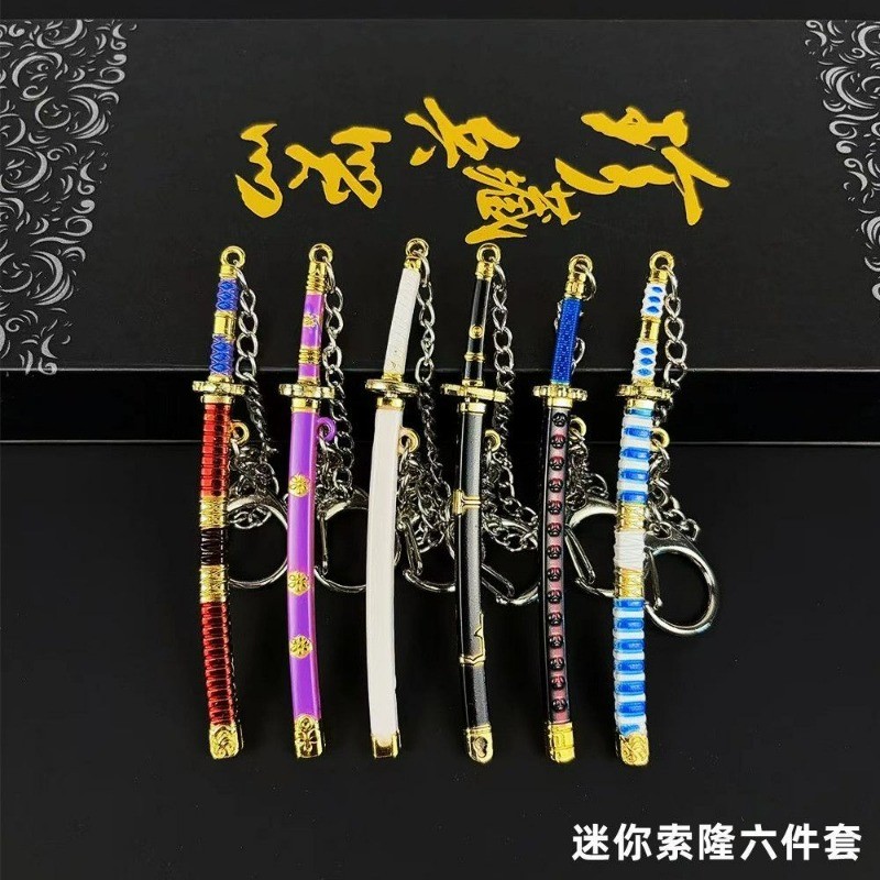 One Piece Merchandise Zoro Sword Mini Miniature Weapon Little Sword ...