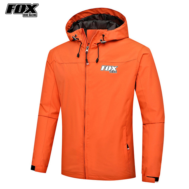 FOX RIDE RACING New Fashion Men's Cycling Windbreaker Men MTB Jacket ...