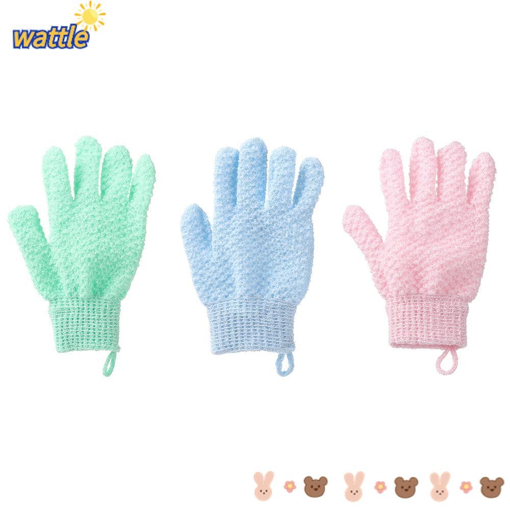 WATTLE Peeling Glove Without Irritating High-Elastic Shower Spa Two ...