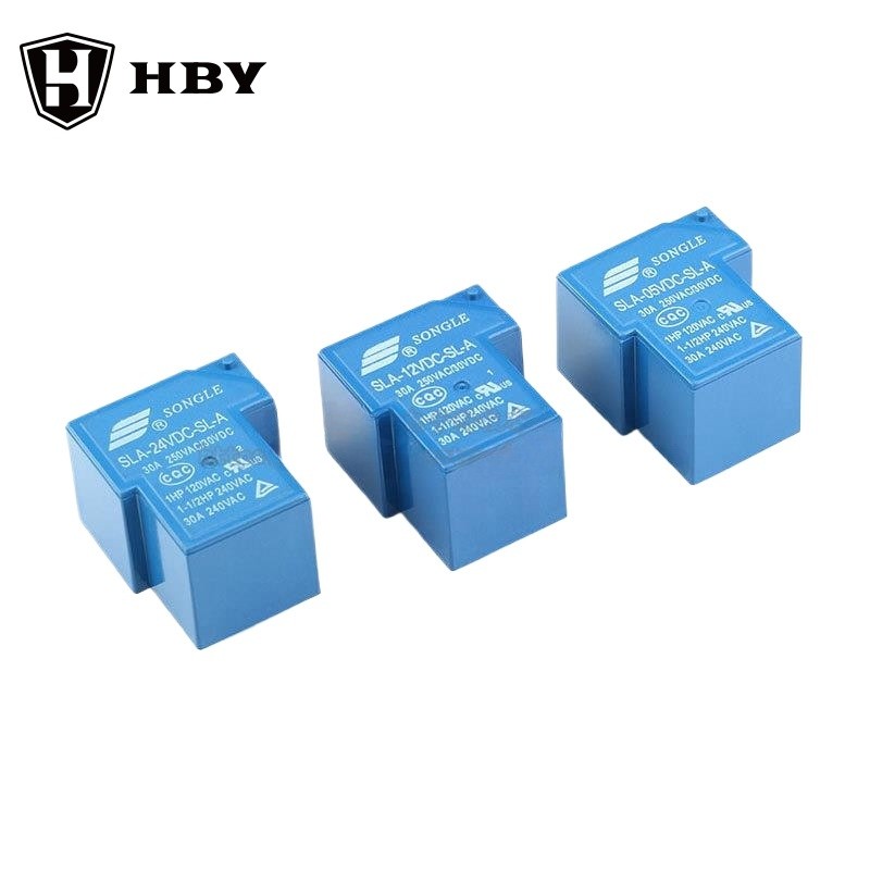 T90 Relay SLA-05 09 12V 24VDC 48VDC-SL-A -C 4/5/6 Pins 30A | Shopee ...