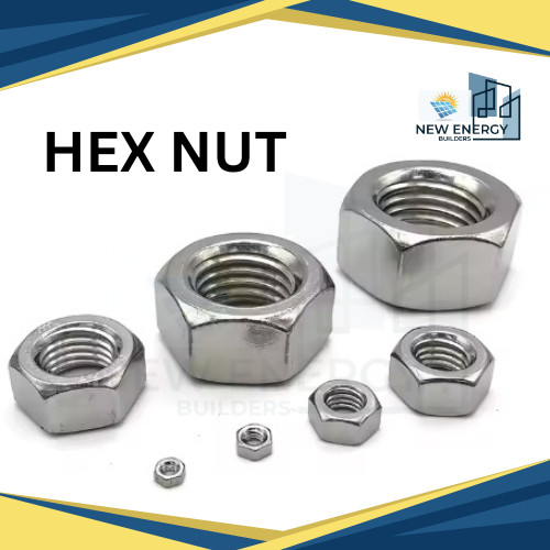(10/5/3PCS) Stainless Steel Hexagonal Nut Hex Nut (M3,M4.M5,M6,M8,M10 ...