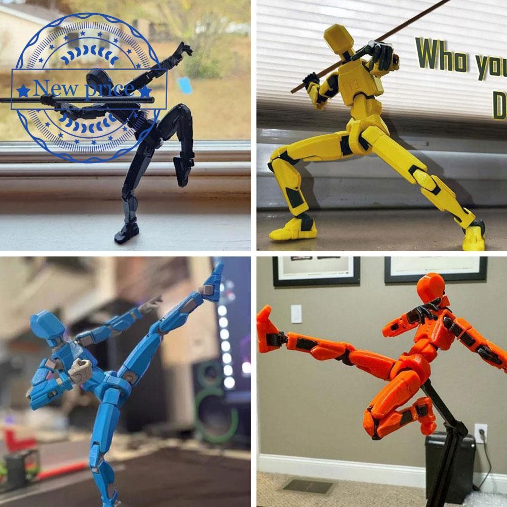 13 Action Figure Multi-jointed Movable Robot 3d Printed Mannequin ...