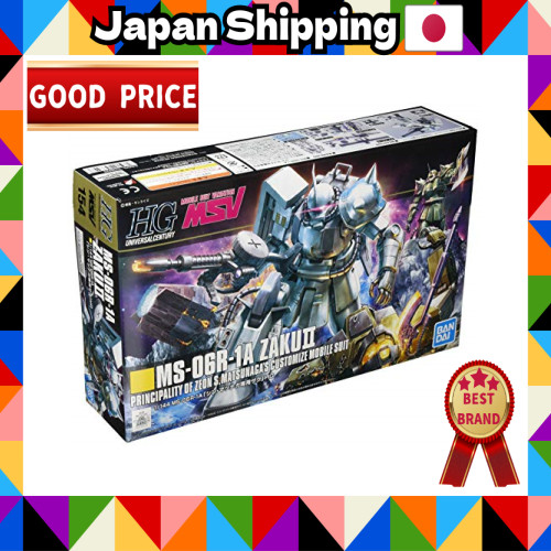 [Delivered from Japan] HGUC 1/144 MS-06R-1A Shin Matsunaga Zaku II (MSV) | Shopee Philippines