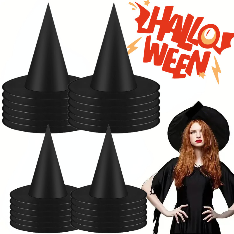 Vintage Halloween Woman Witch Hat Costume Horror Party Coseplay ...