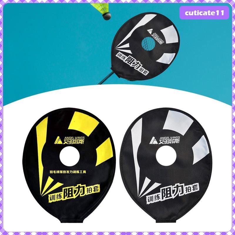 [Cuticate1] Badminton Racket Head Cover, Badminton Racket Training ...