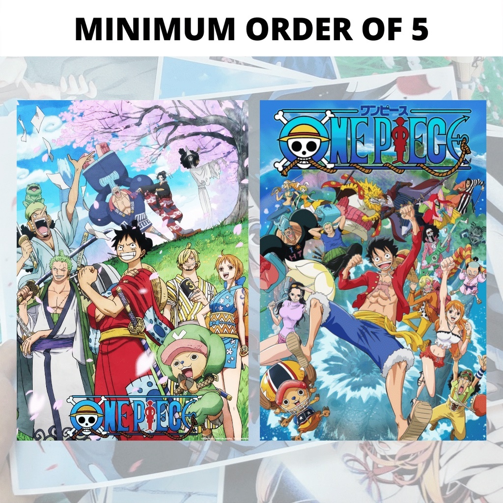 Anime Posters One Piece Poster Collection A4 Photopaper Posters ...