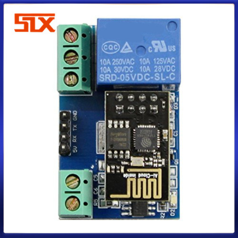 Esp8266 5V WiFi Relay IoT Smart Home Mobile Phone APP Remote Control ...