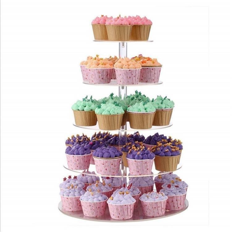 3/4/5 layre Acrylic Cupcake Cake Stand Dessert Stand/ Food Display ...