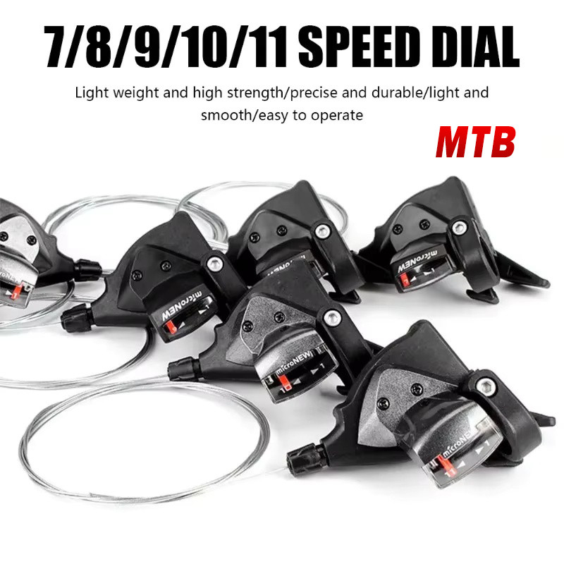 MicroNew Mountain Bike Derailleur Front Rear Shift 7/8/9/10/11 Speed ...