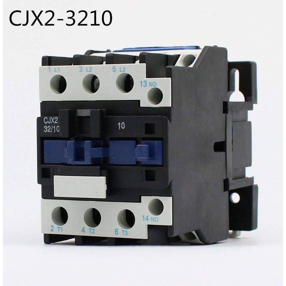 AC Contactor CJX2-3210 32A NO 3-Phase DIN Rail Mount Electric Power Contactor 24V 36V 110V 220V ...