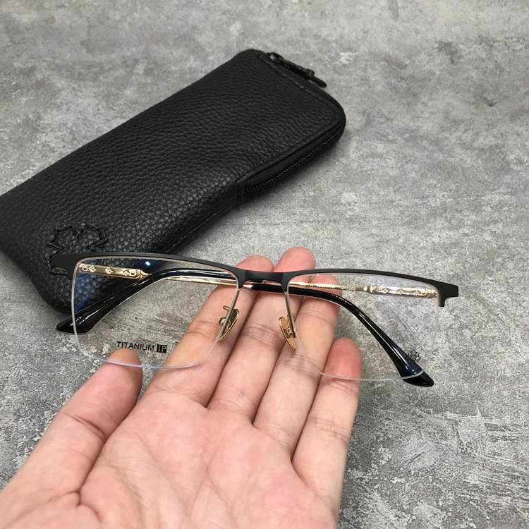 Chrome Hearts Pure Titanium Glasses Men and Women Myopia Glasses Frame ...