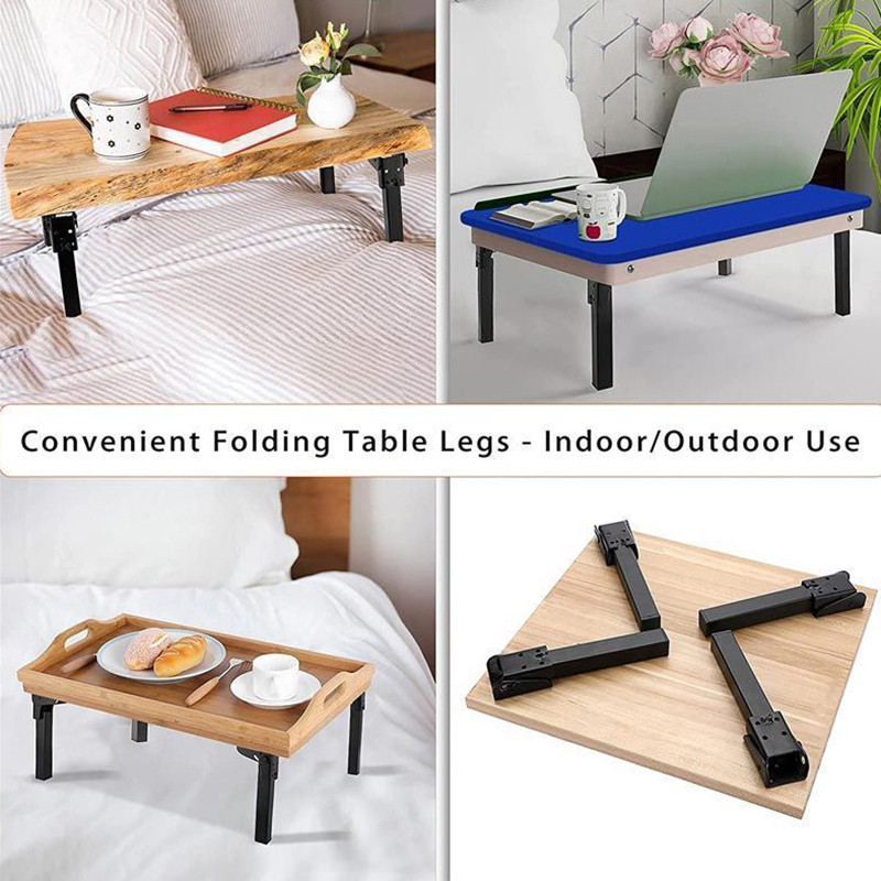 GMARTY Table Folding Support Legs Metal Bed Leg Coffee Table Legs Sofa ...