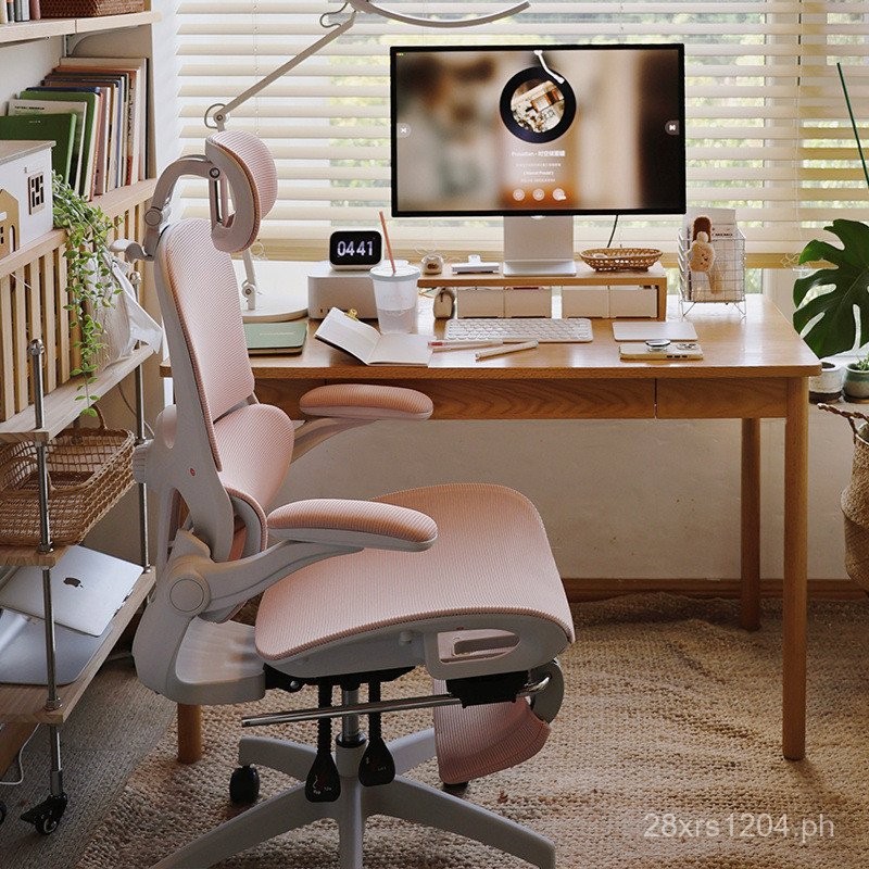Girls' Home Office Chair, Internet Celebrity Long Sitting Computer ...