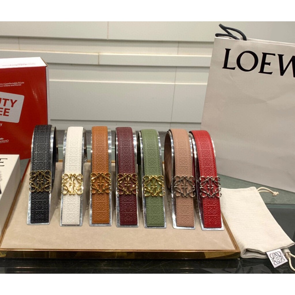 LOEWE Women's Belt Loewe Belt for Women Made with imported pure cowhide ...