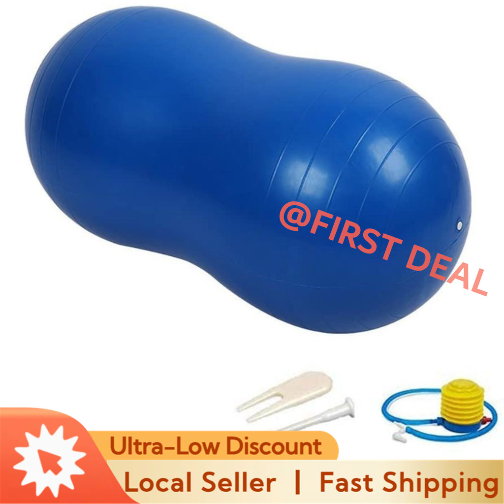 Yoga Balls Pilates Peanut For Fitness Ball Gym Exercise Balance Fitball ...