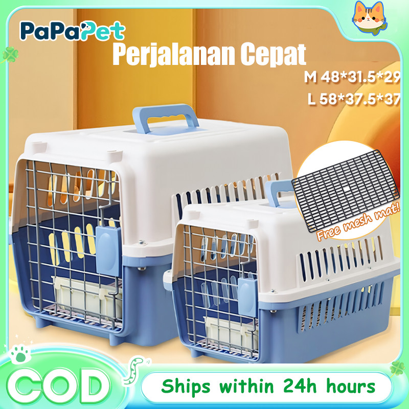 PALASTONESHOP Pet Cargo Cat Air Box for Pet Luggage Cat Cage Can Be ...