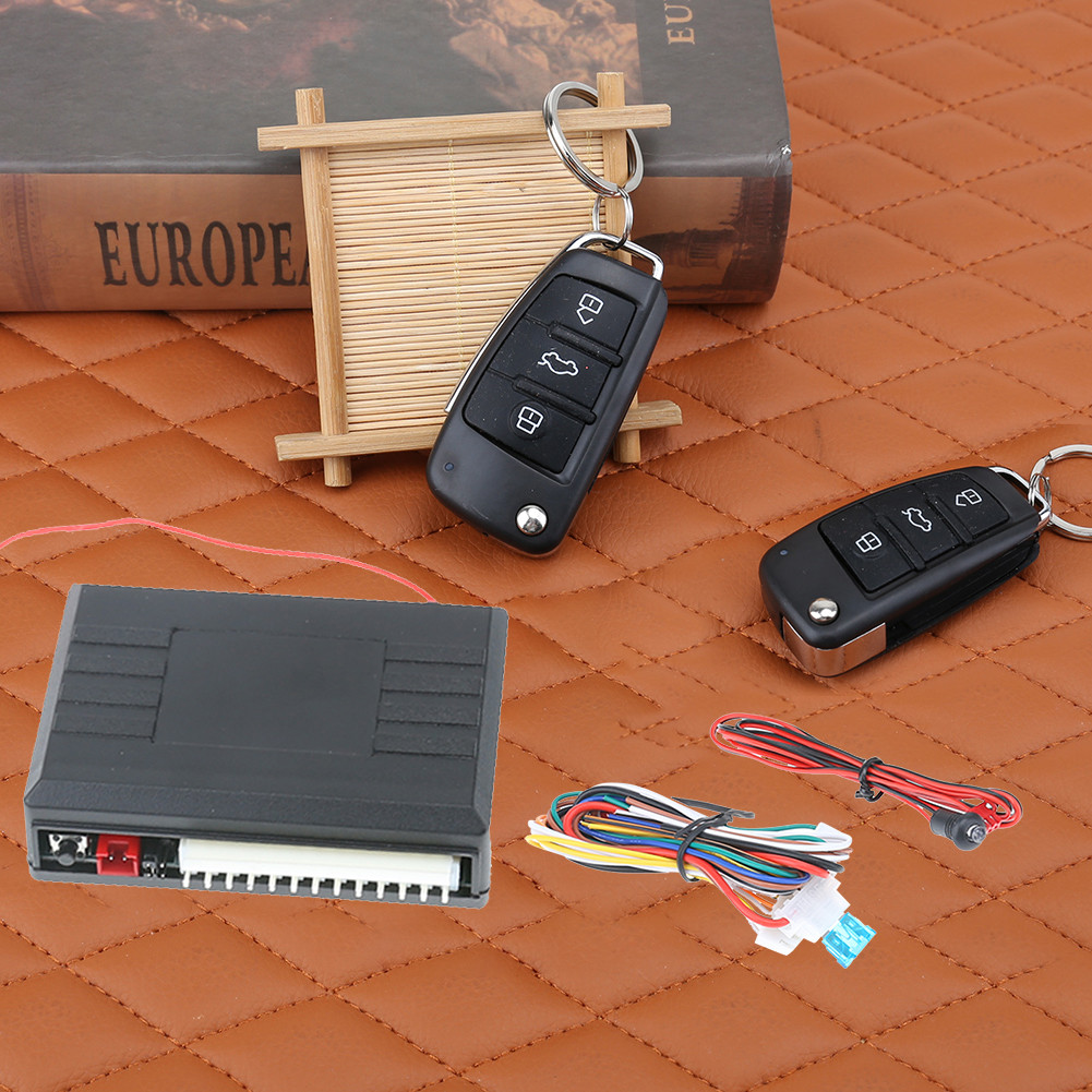 Car Alarm Automatic Remote Control Central Door Lock Kit Keyless Access ...
